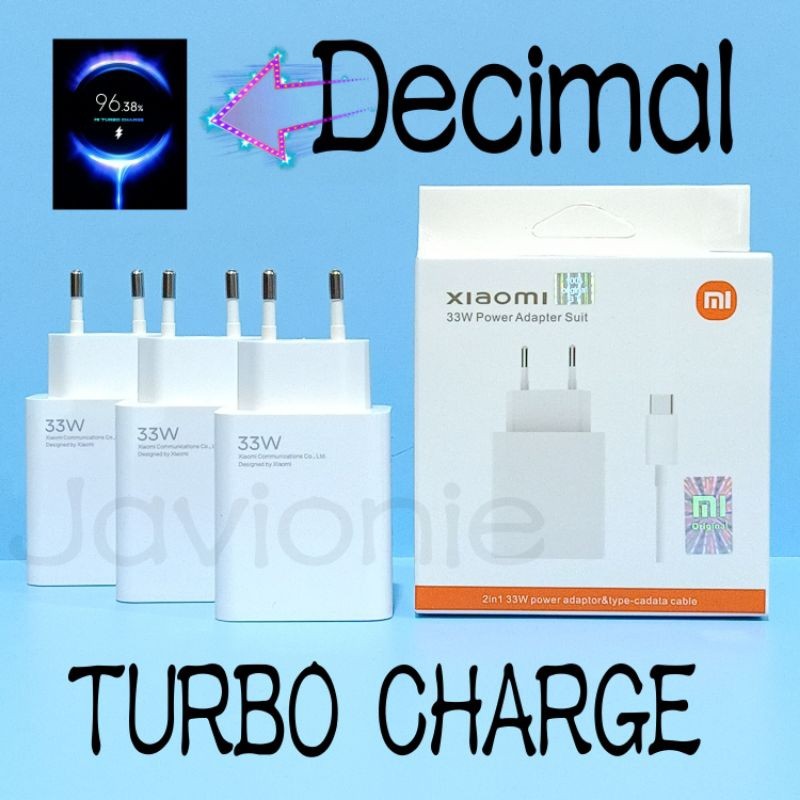 Jual NEW Charger Casan Cas Xiaomi Redmi Note Poco Turbo Charge Fast ...