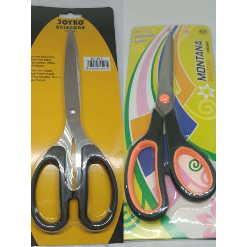 Jual GUNTING KERTAS BESI HITAM BESAR MEREK JOYKO MONTANA STK 185 SC 848 ...