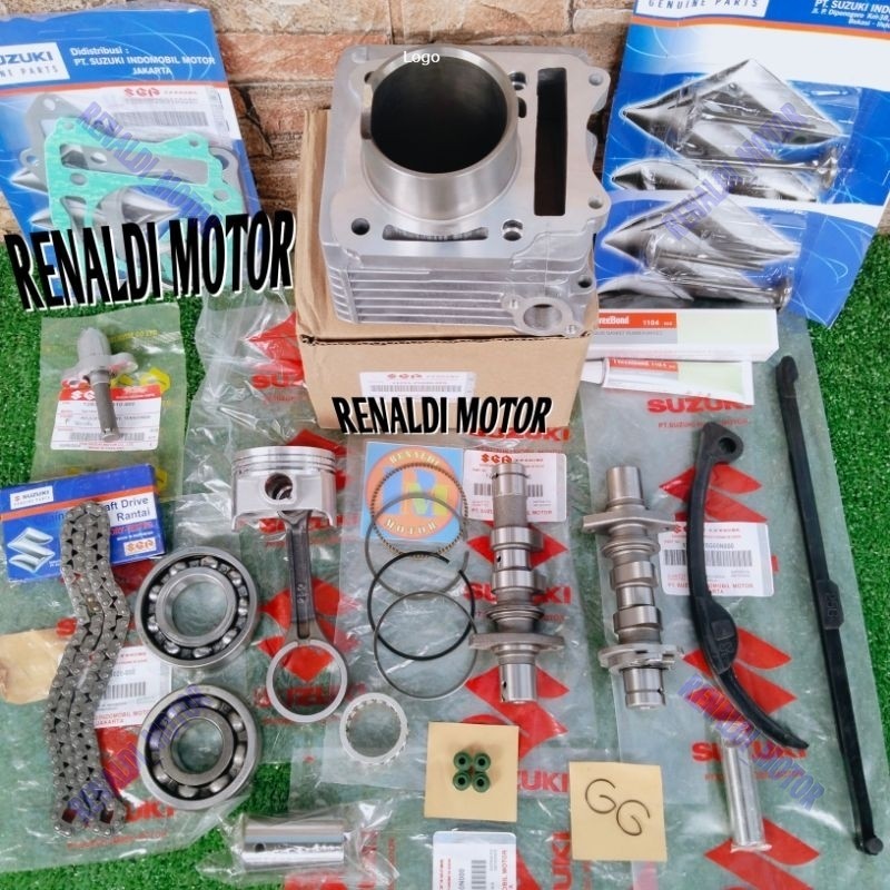 Jual Paket Lengkap Blok Seher Ful Set Satria Fu 150 Karbu Blok Seher Komplit Suzuki Satria Fu ...