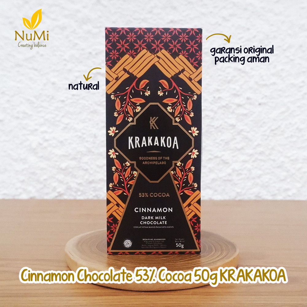 Jual Krakakoa CINNAMON Flavoured Dark Milk Chocolate Coklat Susu ...