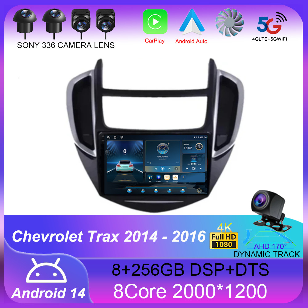 Jual Android 14 Car Radio For Chevrolet Trax 2014 - 2016 Multimedia ...
