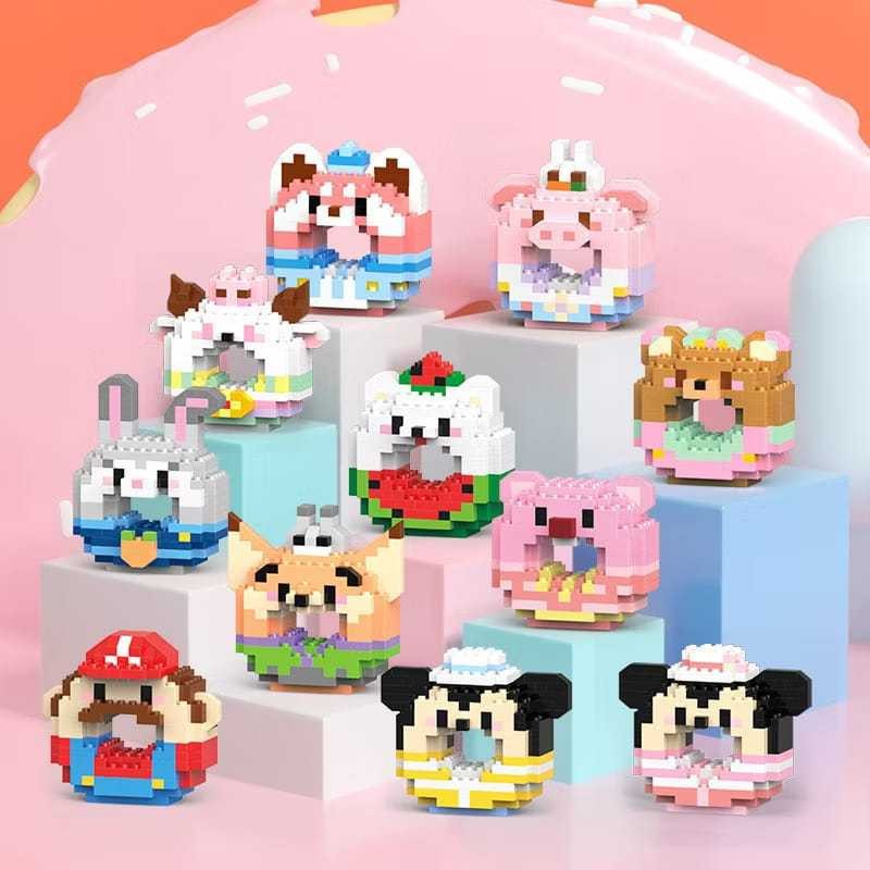 Jual Mainan DIY Nano bricks Nano block Mainan edukasi bricks puzzle 3D ...