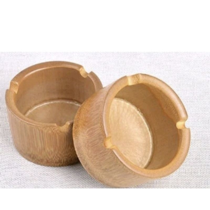 Jual asbak dari bambu bisa cod SL | Shopee Indonesia