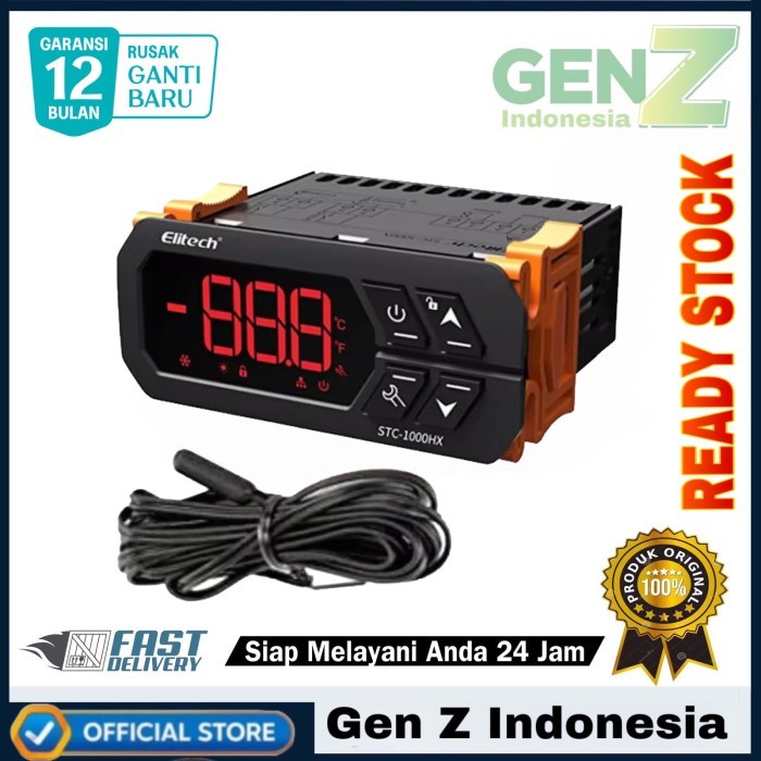 Jual Elitech STC-1000HX Temperature Controller Thermostat STC1000HX ...