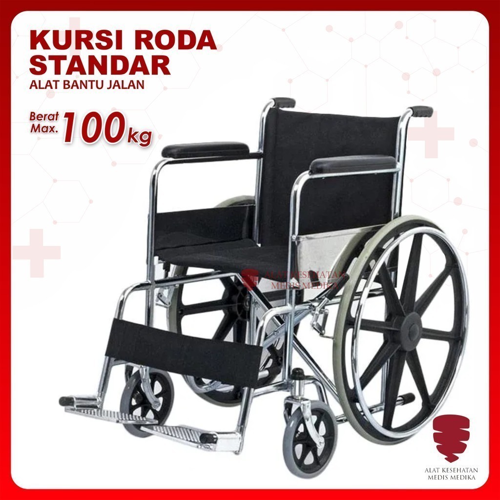 Jual Kursi Roda Velg Racing Sella KY809B Standard Rumah Sakit KY 809 B ...