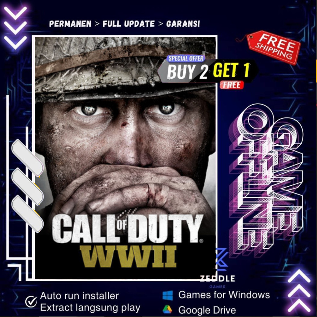 Jual CALL OF DUTY WWII SHADOW WAR - GAME PC - GAME LAPTOP - PC GAME OFFLINE | Shopee Indonesia