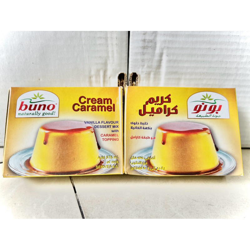 Jual Cream Caramel Buno Vanilla Puding Caramel Susu 70gram | Shopee ...