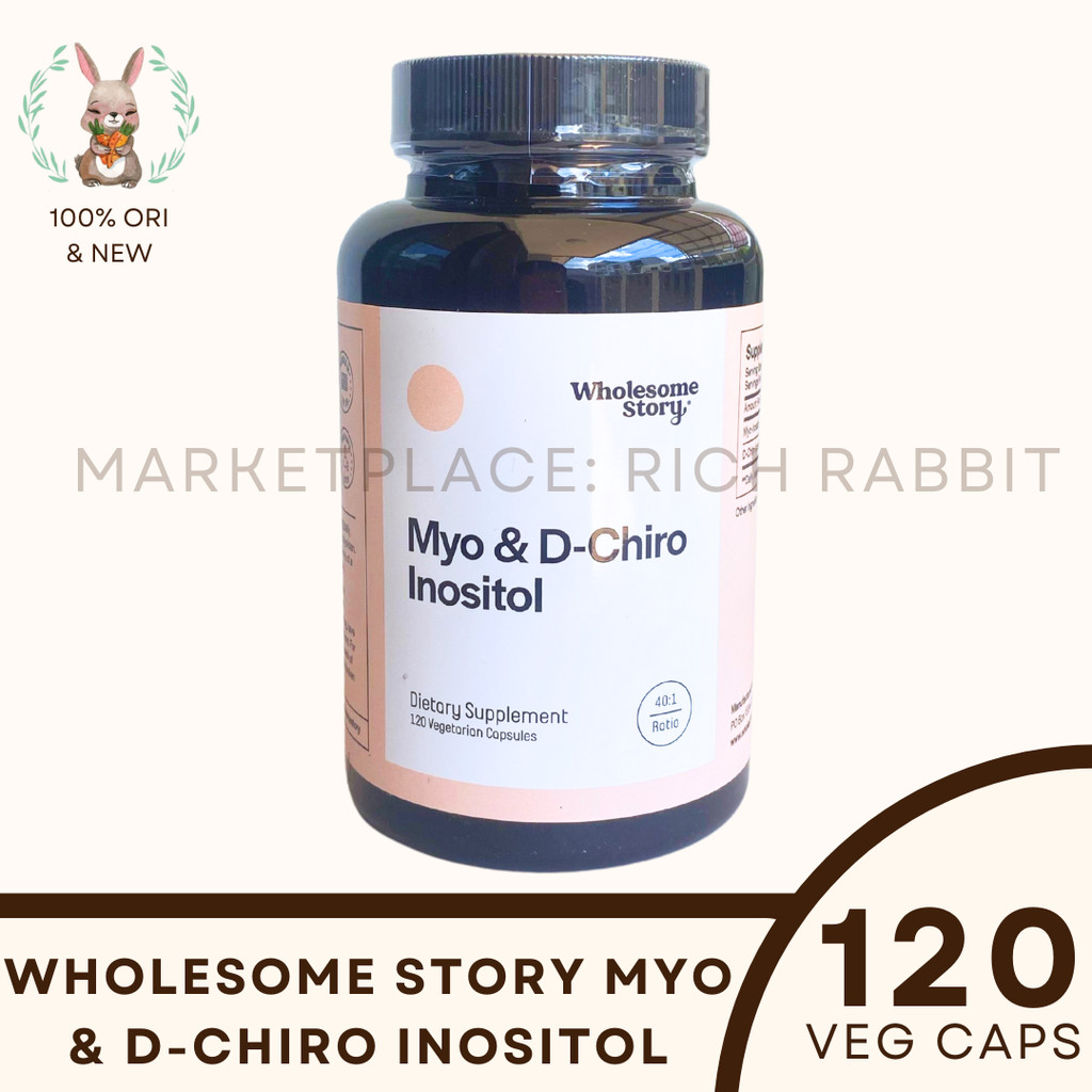 Jual Wholesome Story Myo D Chiro D-Chiro Inositol PCOS Suplemen Wanita ...