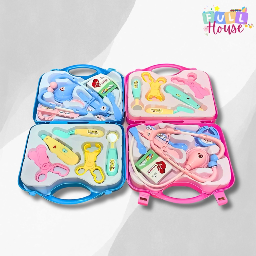 Jual Mainan Dokter Anak Set Koper – Alat Medis Mini Edukatif Koper Set ...