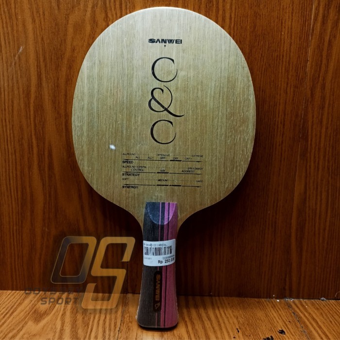 Jual Kayu Pingpong SANWEI CC CARBON (100% ORIGINAL) | Shopee Indonesia