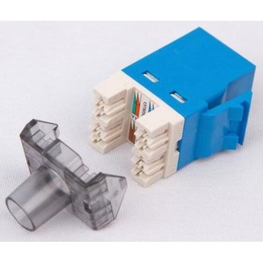 Jual AMP Modular jack Cat5 / cat 5 Original COMMSCOPE - Biru - Putih ...