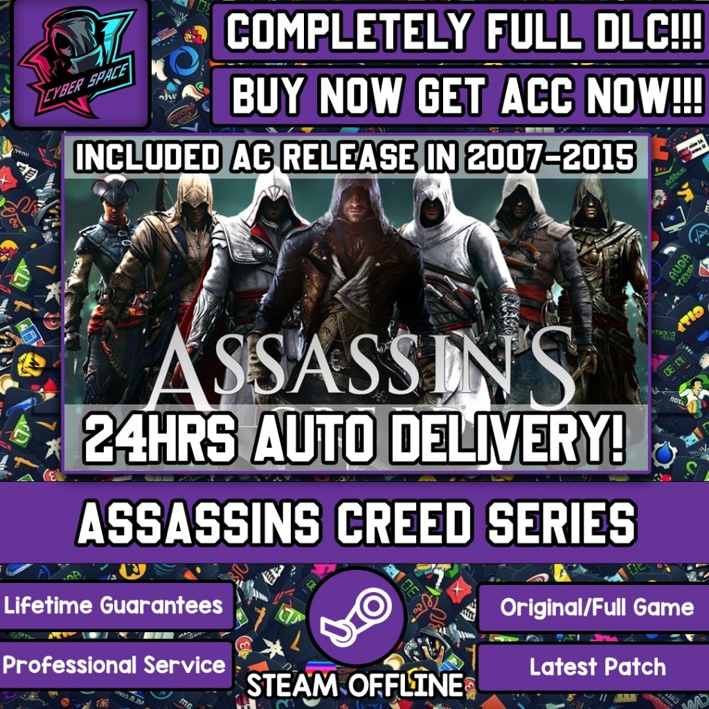 Jual Assassin's Creed Series Bundle [Auto Delivery] [Steam Offline ...