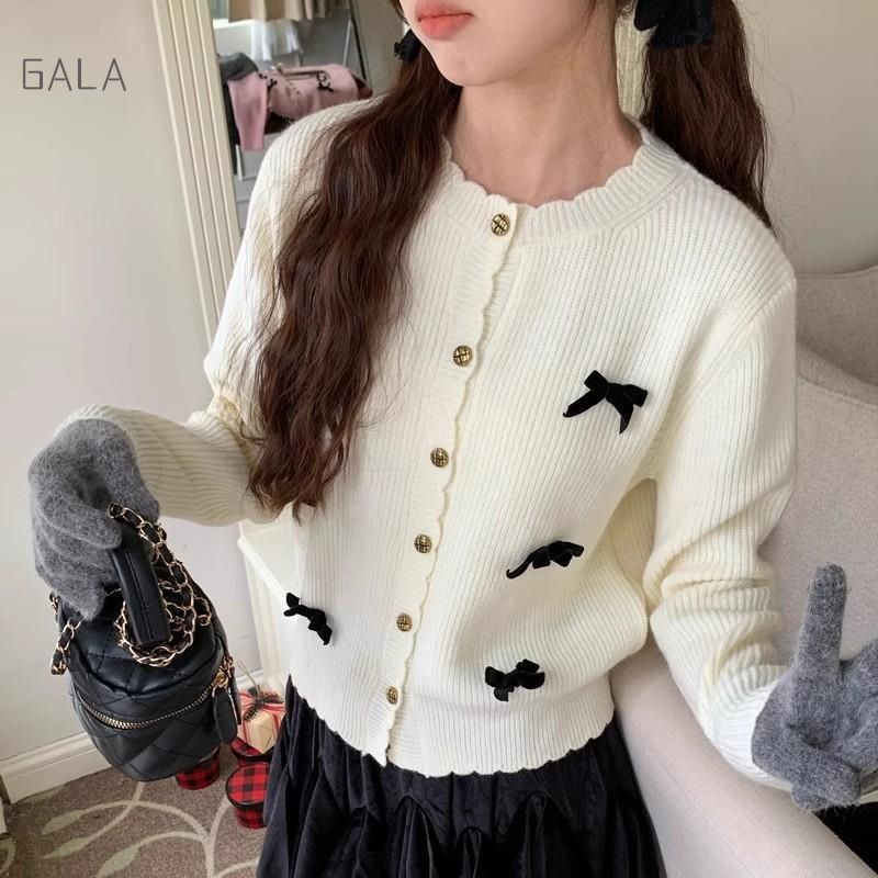 Jual Cardigan Rajut Crop Cardigan Crop Lucu Cardigan Wanita Premium Lengan Panjang Outer Wanita ...