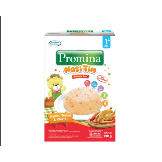 Jual Promina Nasi Tim Ayam Tomat Wortel 100gr | Shopee Indonesia