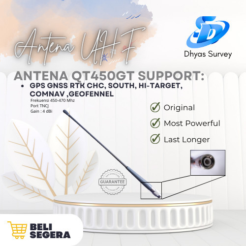 Jual Antena UHF Gps Rtk chc QT450GT Frekuensi 450-470MHz Original Alat ...