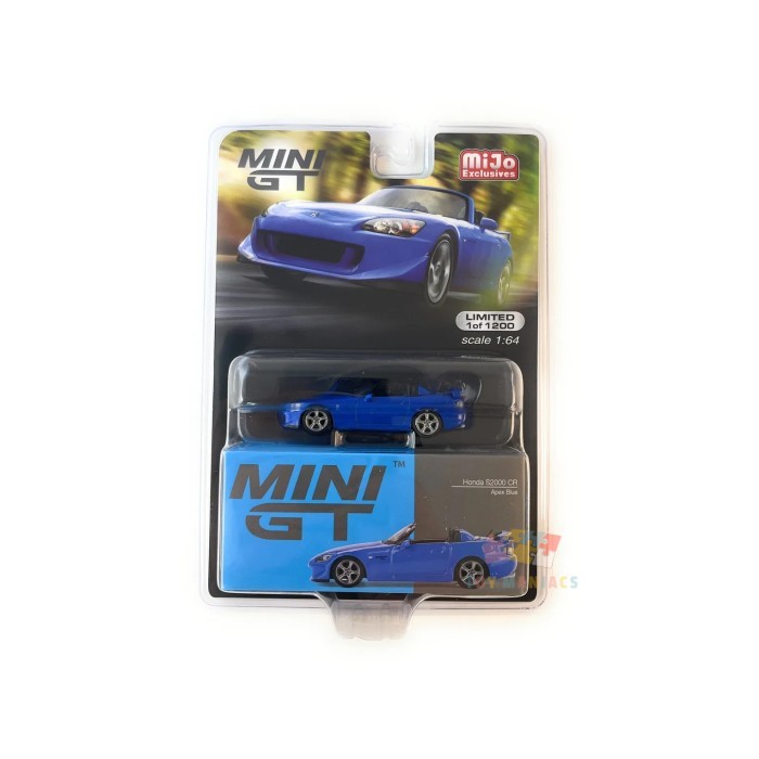 Jual MINI GT HONDA S2000 AP2 CR 1: 64 APEX BLUE MODEL CAR MGT0055 ...