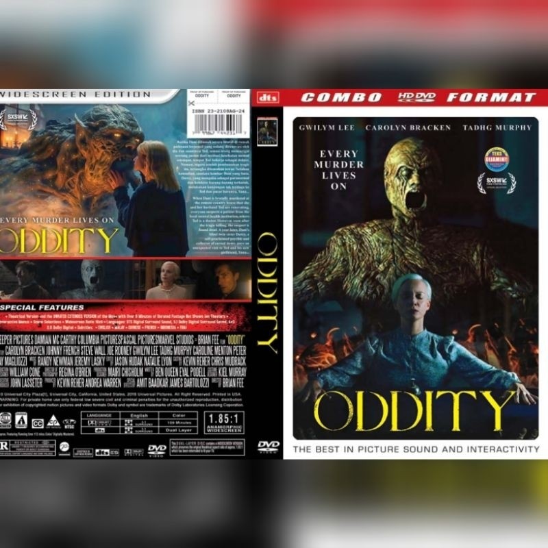 Jual Kaset Film Horror ODDITY - 2024 - HD | Shopee Indonesia