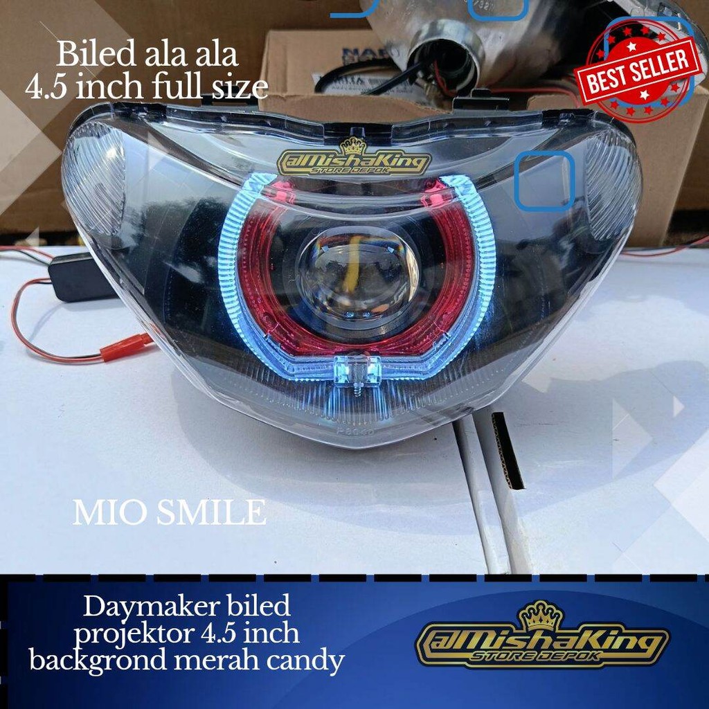 Jual lampu bilet biled mio smile full set spek A1 | Shopee Indonesia