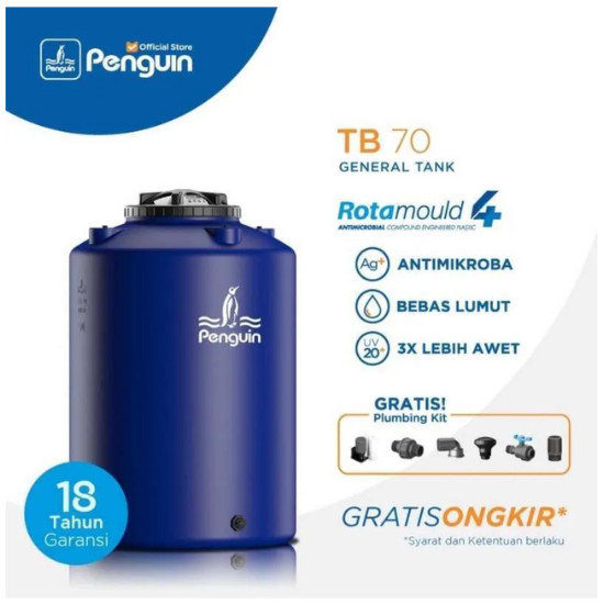 Jual Penguin TB-70 ( 650 Liter) Toren Tandon Tangki Air General Tank ...