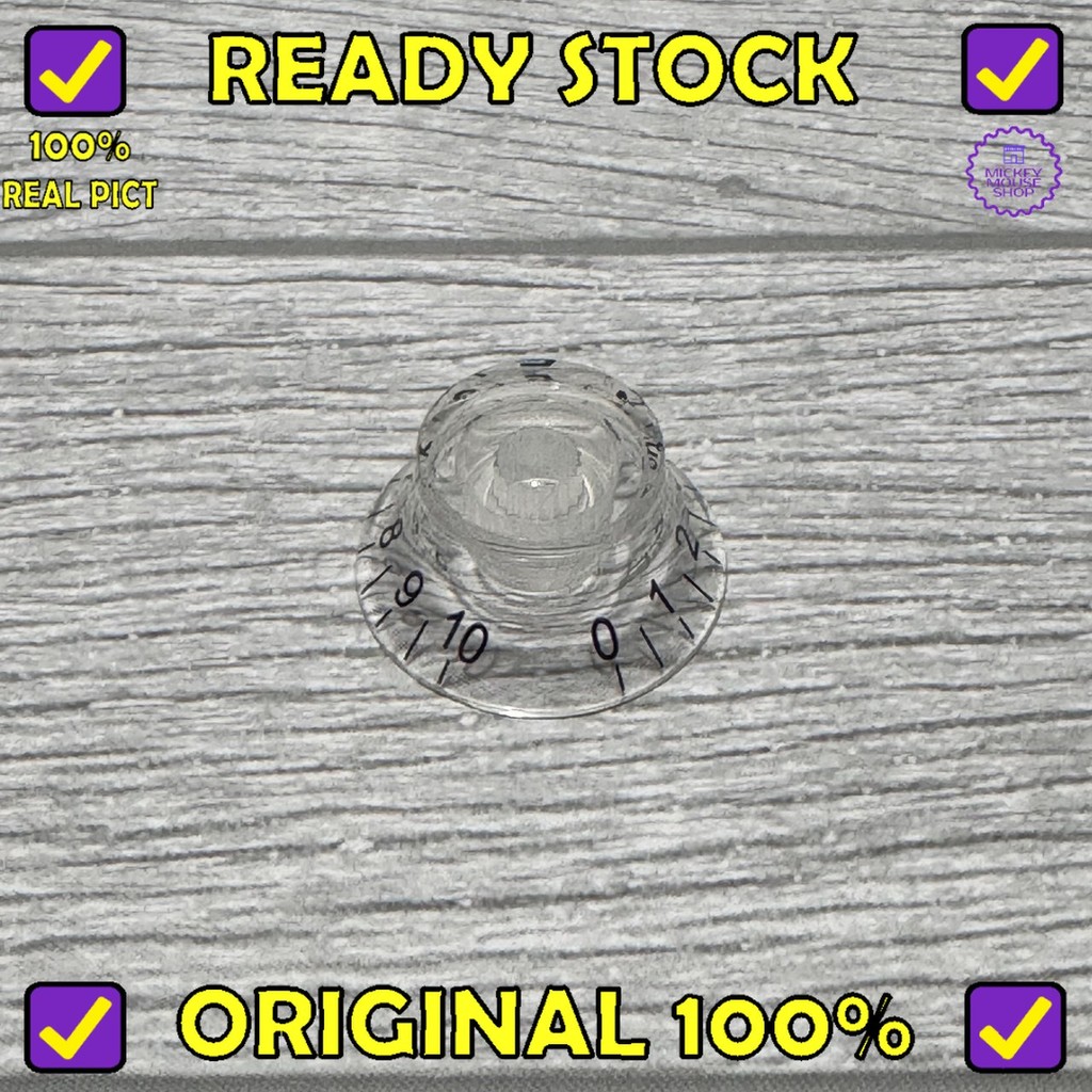 Jual MAXCHEER MU0744 Electric Guitar Knob Top Hat Speed Control Plastic ...