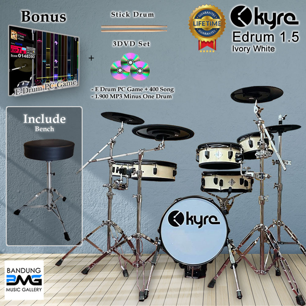 Jual Kyre Series 1.5 Drum Elektrik Original / Electric Drum Kyre 1.5 ...