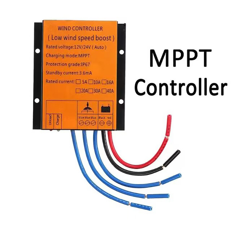 Jual 100-1000W 40A 12V/24V/48V MPPT Wind Charge Controller For Wind ...