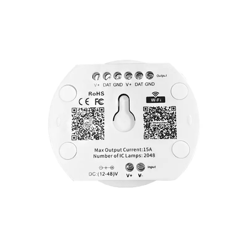 Jual New Smart UFO LED Controller DC 12V 24V RGB IC WS2811 WS2812B ...