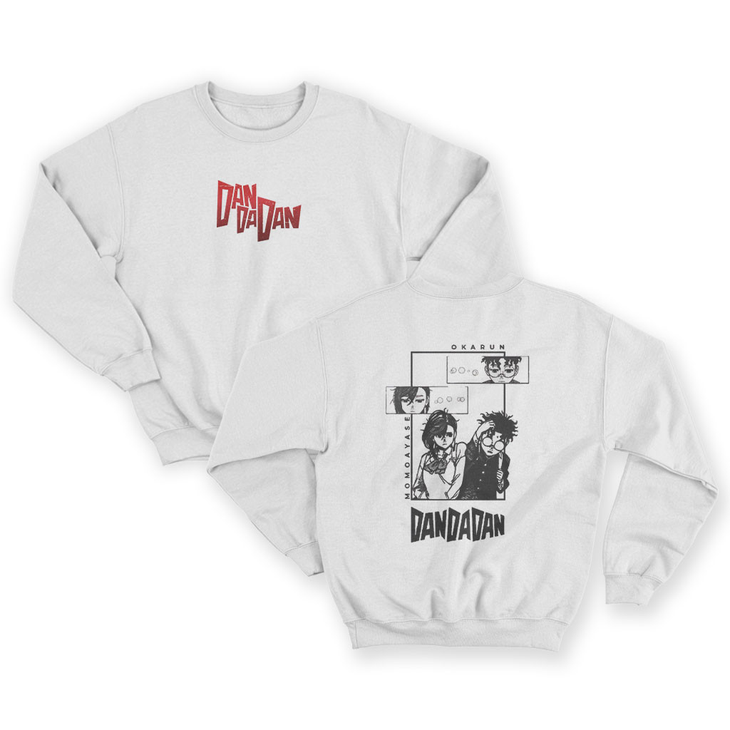 Jual Crewneck Sweatshirt sweater Anime Dandadan momo and ken unisex ...