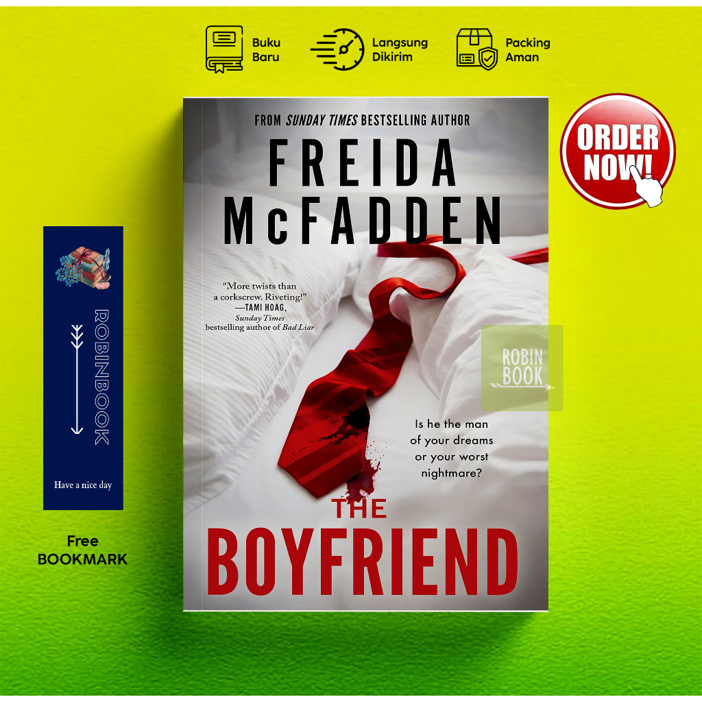 Jual (English) The Boyfriend by Freida McFadden | Shopee Indonesia