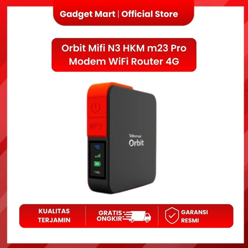 Jual Orbit Mifi N3 HKM m23 Pro Modem WiFi Router 4G | Shopee Indonesia