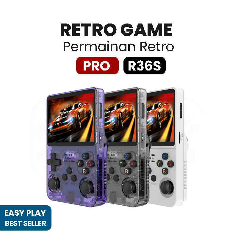 Jual 100% Ori/Game Retro R36S 64GB PSP Handheld Best Gaming Konsol Game ...