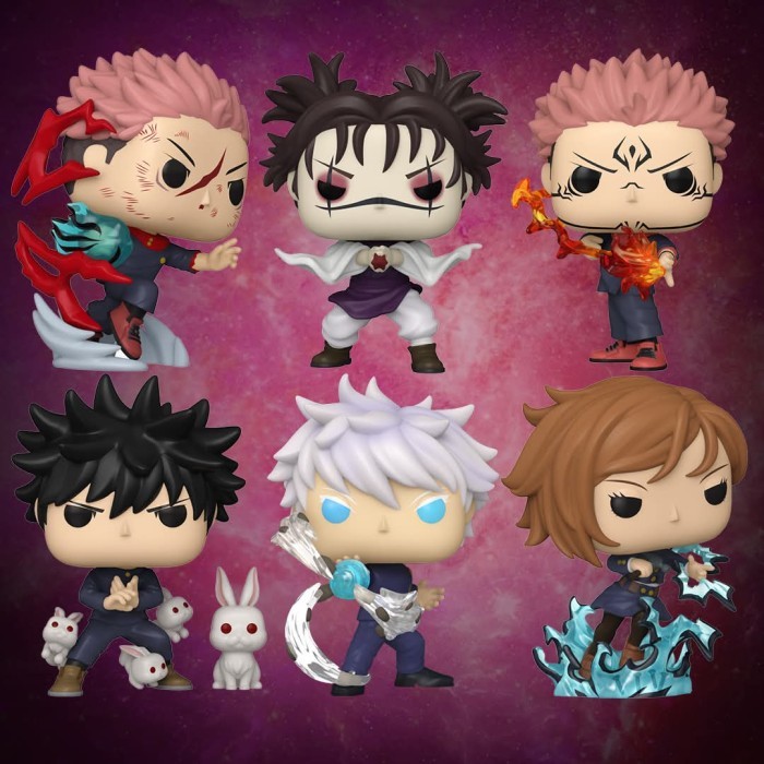 Jual Funko Pop Jujutsu Kaisen Yuji Itadori Satoru Gojo Nobara Sukuna ...