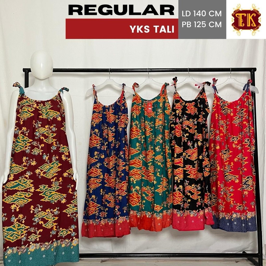 Jual Tirta Kencana Label Merah Daster Regular YKS Tali Motif Mega ...