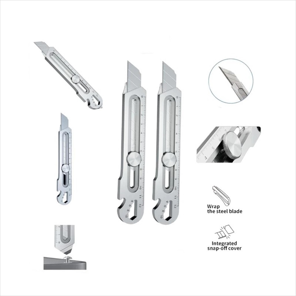 Jual CLAIYDREAM Cutter Pisau Tajam Besar Kater Baja Stainless Anti ...