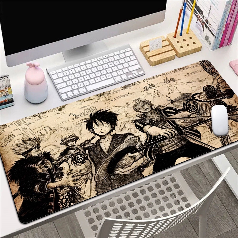 Jual Pirate Luofi Gaming mouse pad desk mat cartoon design mousepad ...