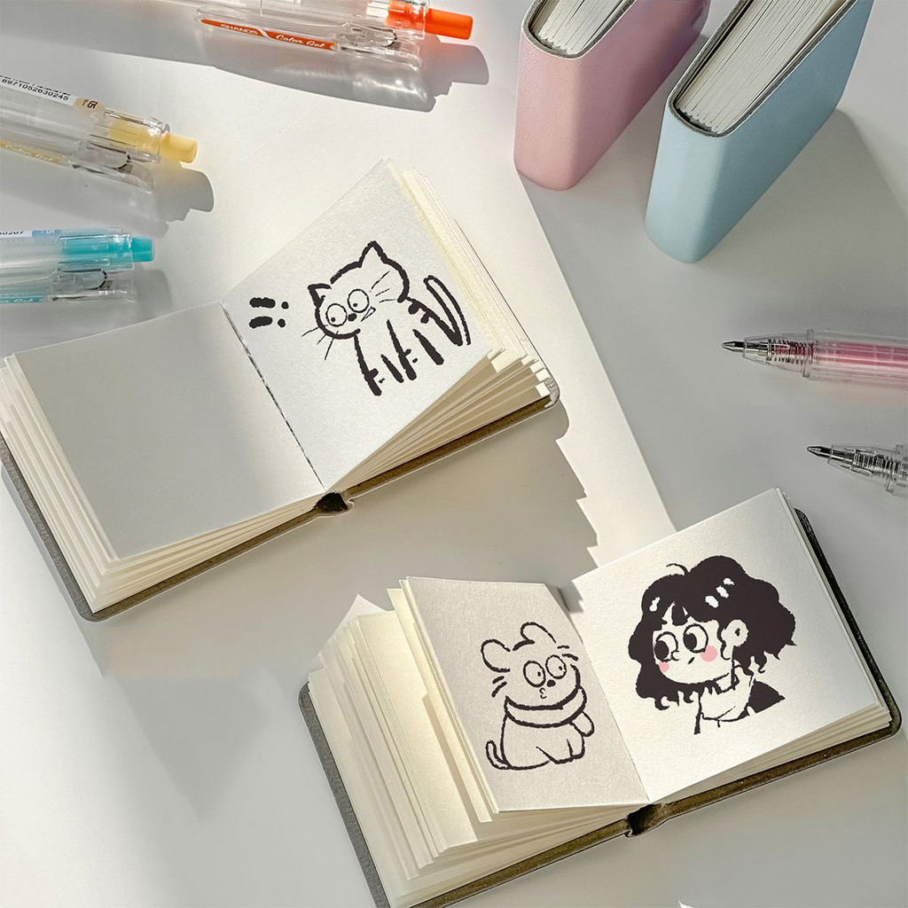 Jual Notebook Mini 100 Lembar Aesthetic Buku Diary Kecil Lucu Mini ...