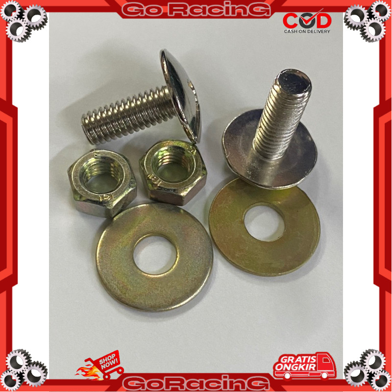 Jual baut cover knalpot motor - baut tameng knalpot motor | Shopee ...