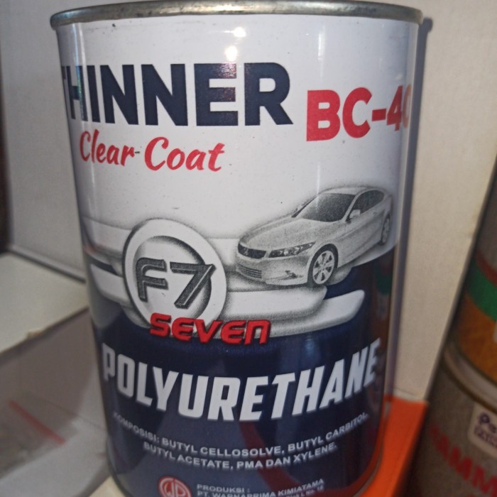 Jual thinner clear coat / thinner pernis BC 40 | Shopee Indonesia