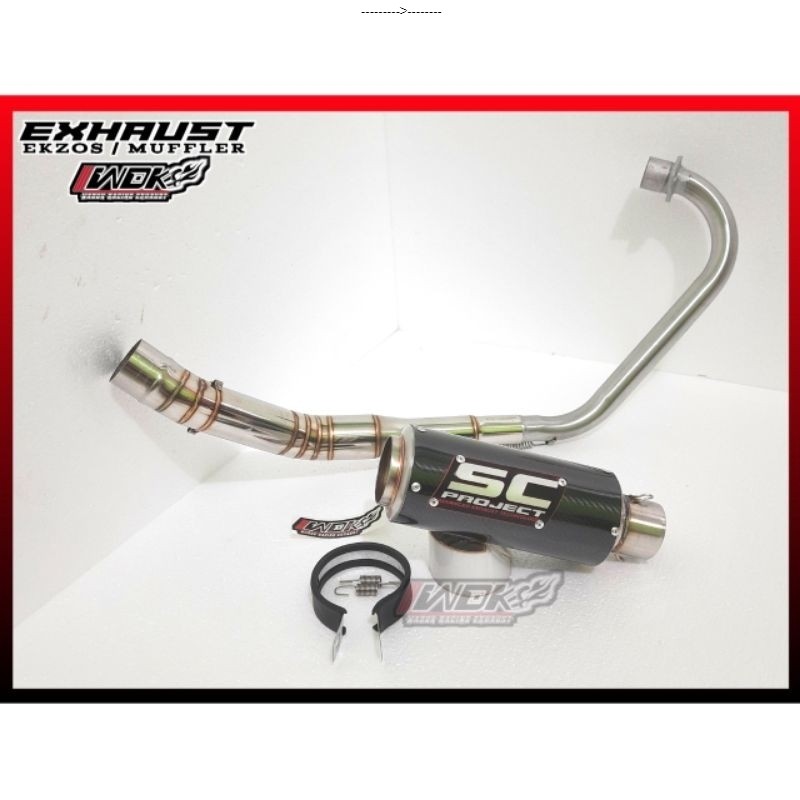 Jual SC project karbon knalpot YZF-R15 V3/V4, MT15, R15M, R15MT ...