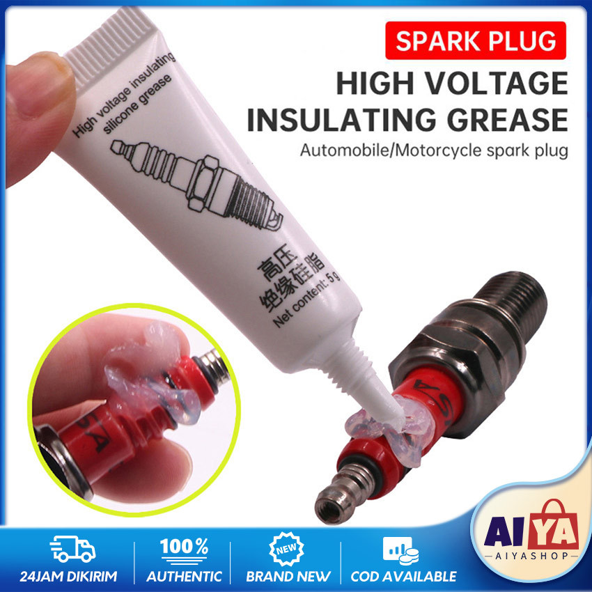 Jual 5g Car Silicone Grease Spark Plug High Voltage Seal Insulating ...