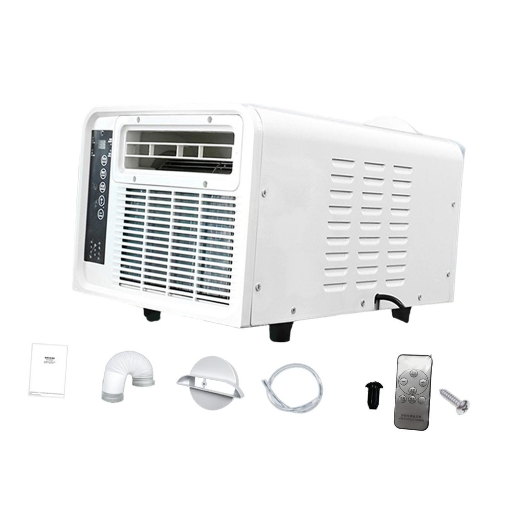 Jual Portable Air Conditioner US 110V Plug Touch Button Desk Small ...