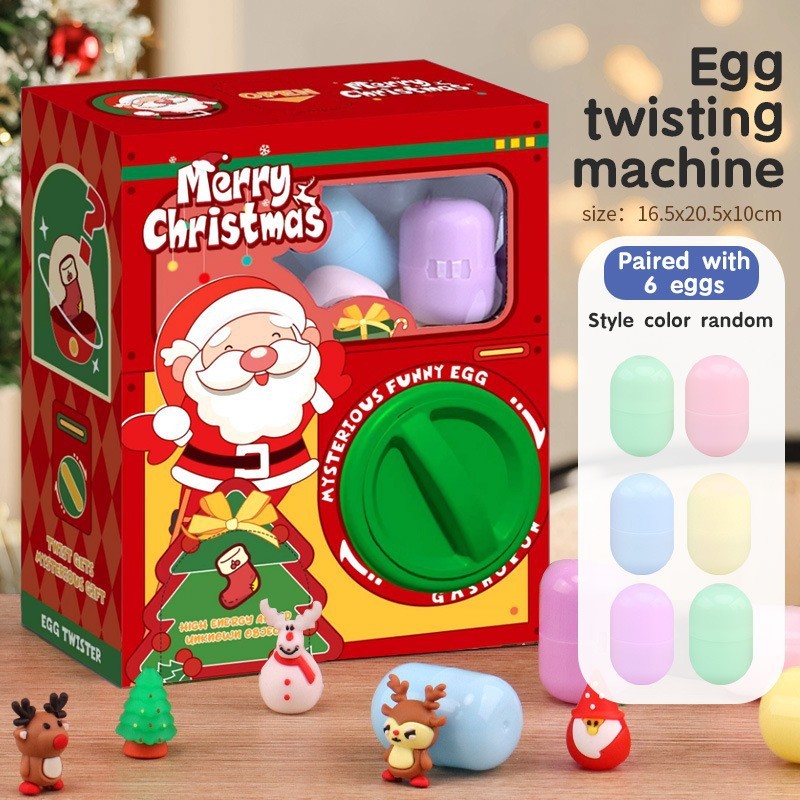 Jual Claw Machine for Kids Child Fun Egg Twisting Machine Toys Capsule ...