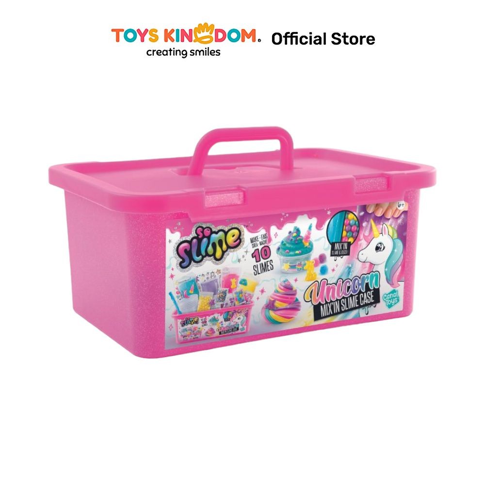 Jual Toys Kingdom Canal Toys Set So Slime Unicorn Mixin Dengan Kotak ...