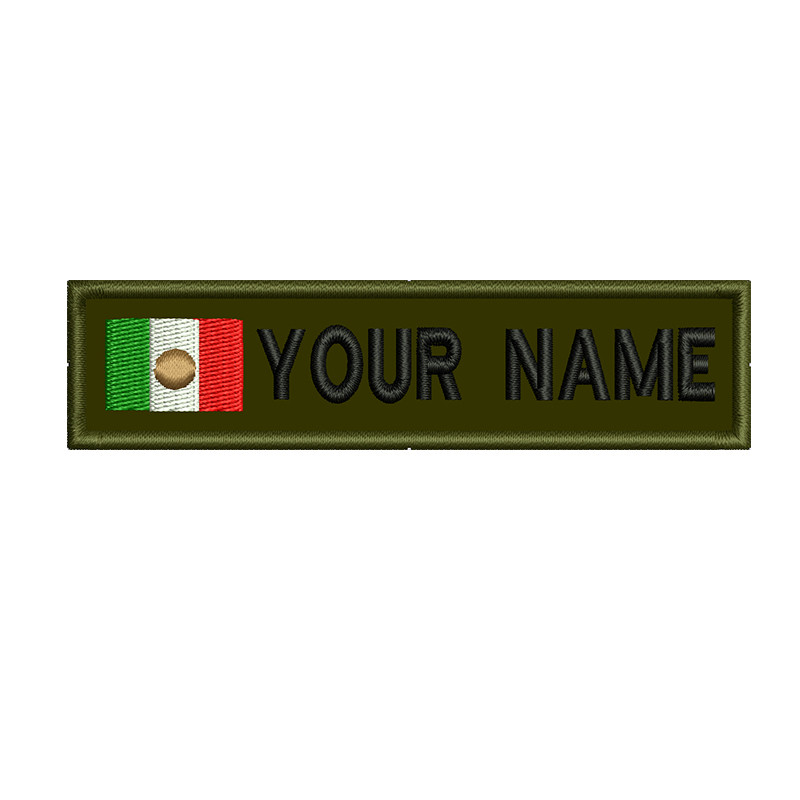 Jual Mexico Flag Custom Embroidered Name Patches Badges Stickers Sewing ...