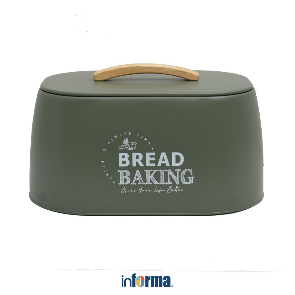 Jual Informa Venna Tempat Roti - Hijau Bread Container Wadah ...