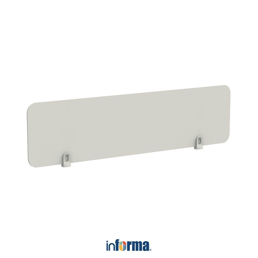 Jual Informa Sieben Partisi Meja Melamine - Putih Pembatas Meja Kantor ...