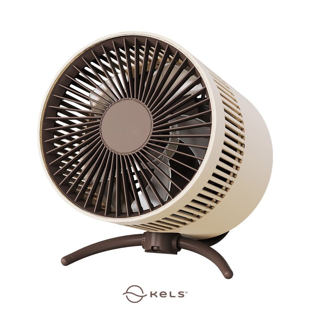 Jual Kels Sachi Kipas Portable - Krem Beige Portable Fan Kipas Mini ...
