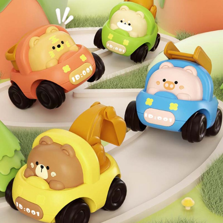 Jual Mainan Bayi Kendaraan Empat Roda Hewan Hadiah Ulang Tahun Cocok ...