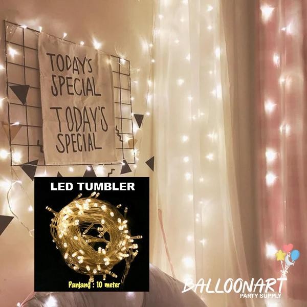 Jual Lampu Tumblr LED 10M/Lampu LED Natal/Lampu Hias Christmas | Shopee ...