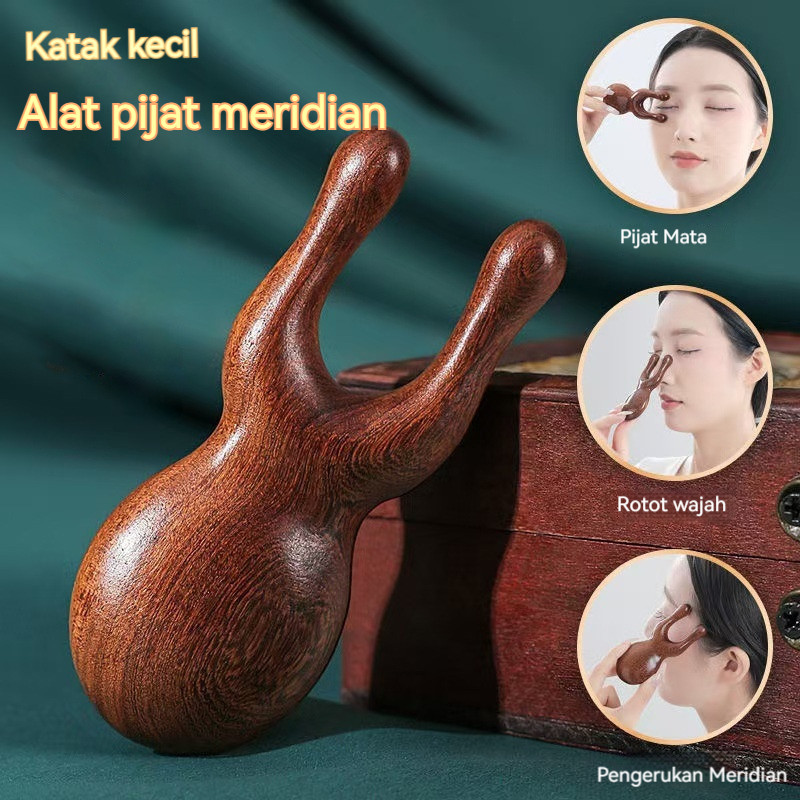 Jual Sisir Pijat Kepala Alat Leher Massager Scraping Bahan Kayu Cendana ...